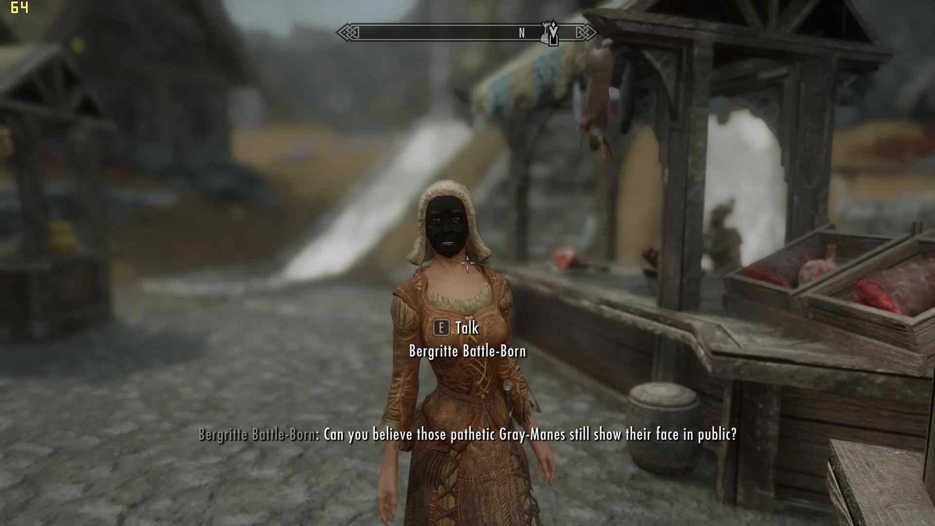 The Skyrim NPC Black Face Bug Explained: How To Find & Fix It