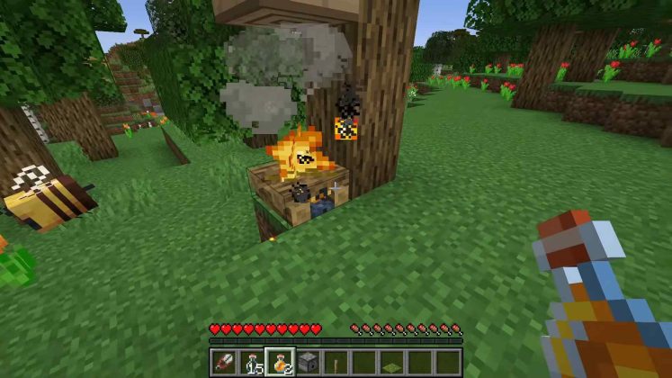 How To Get Bees Out Of Hive In Minecraft | Expert Guide