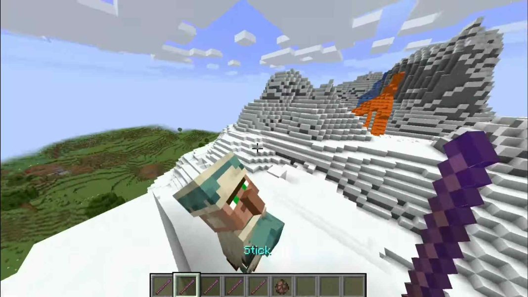 How To Get A Knockback Stick In Minecraft With Command?