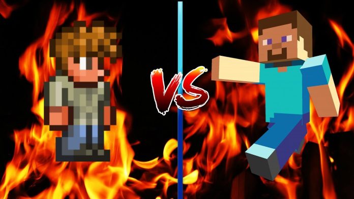 Steve From Minecraft Vs Terraria Player – Ultimate Showdown