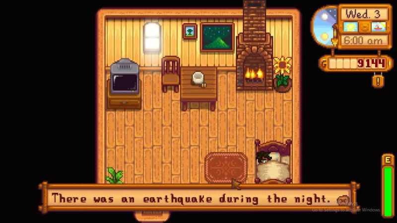 Stardew Valley Earthquake – All You Need To Know (2024) - Game Boy World