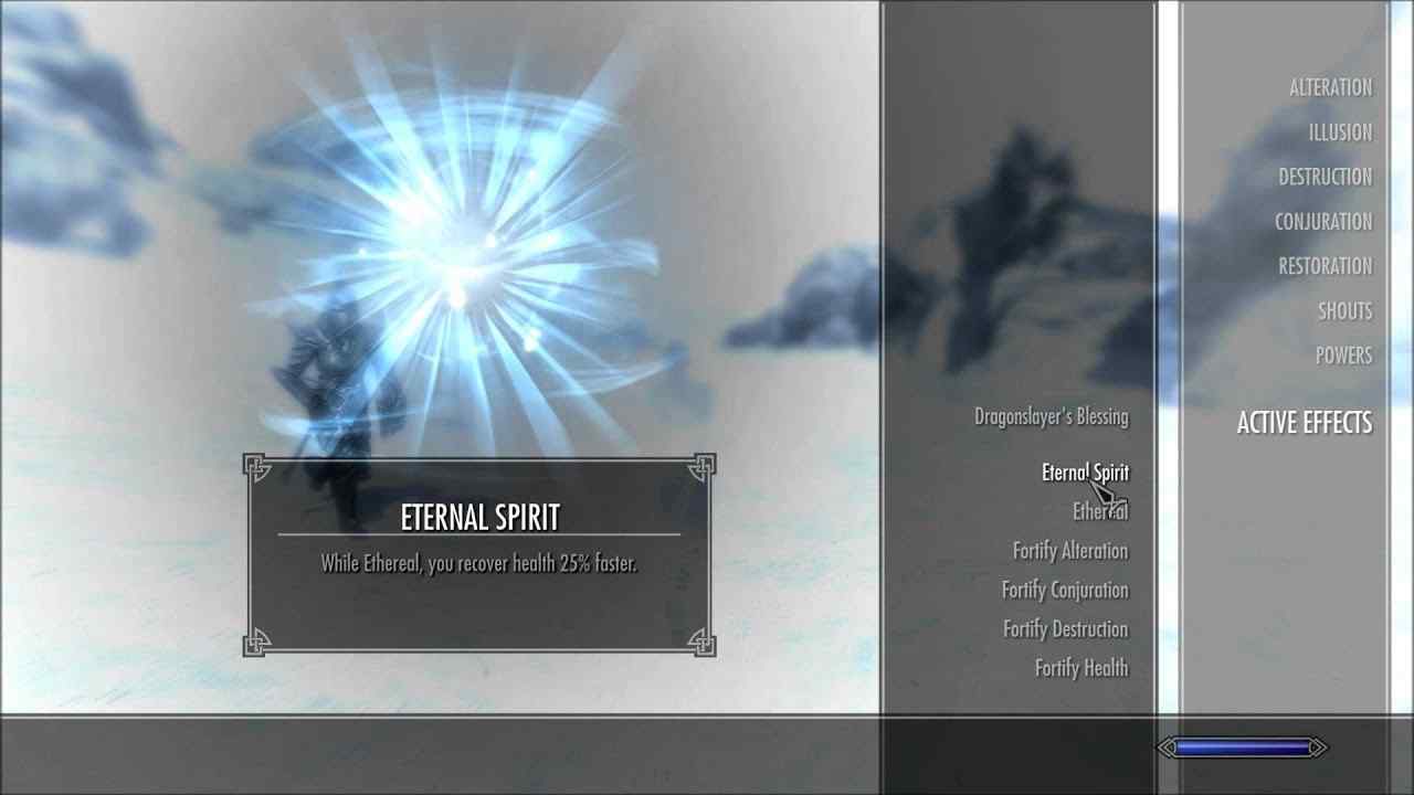 Eternal Spirit in Skyrim – All You Need To Know - Game Boy World